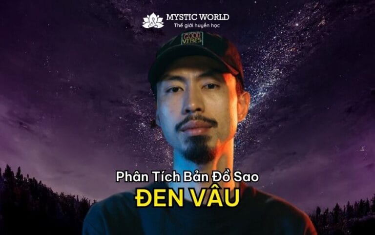 Phân tích Bản đồ sao Chiêm tinh học - Rapper Đen Vâu